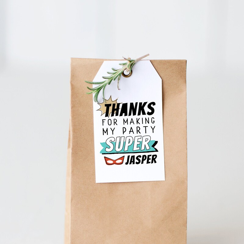 Superhero Gift Tag - 60+ Gift Ideas for 2026