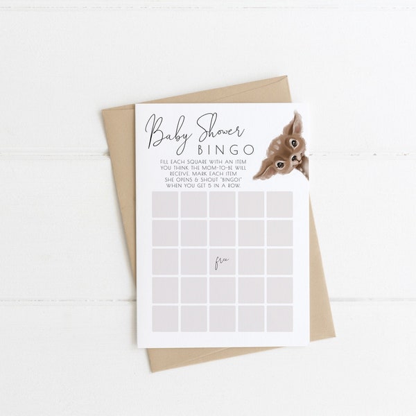 Deer Baby Shower - Etsy