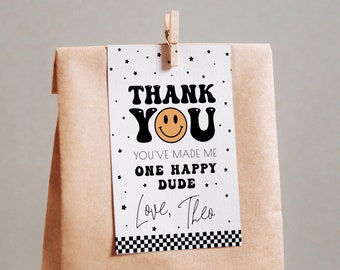 One Happy Dude Thank You - Etsy