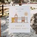 Playground Birthday Party Welcome Sign | Outdoor Orange Park Birthday ...