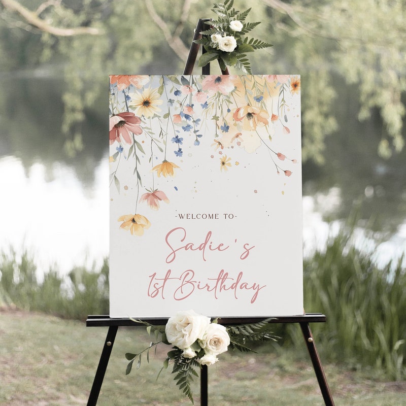 Wild One Welcome Sign - Etsy