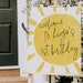 Sunshine Welcome Sign Template | Our Little Sunshine Birthday Party ...