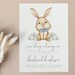 Some Bunny Birthday Editable Invitation | Boy Bunny is Turning One 1st ...