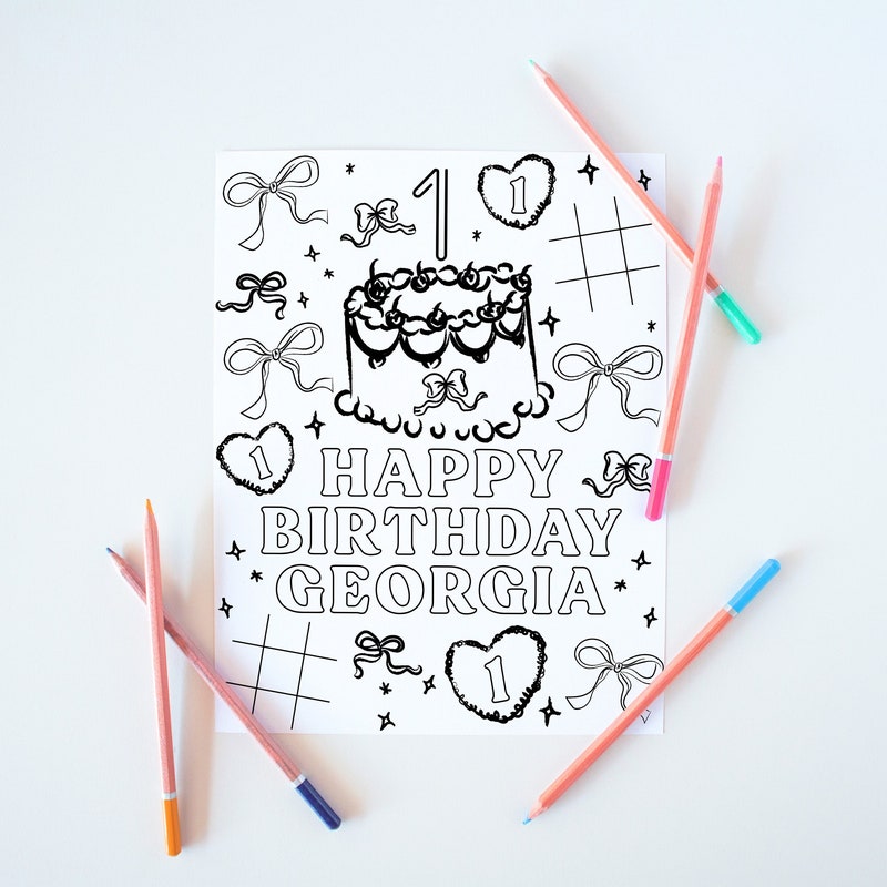 Coquette Coloring - Etsy