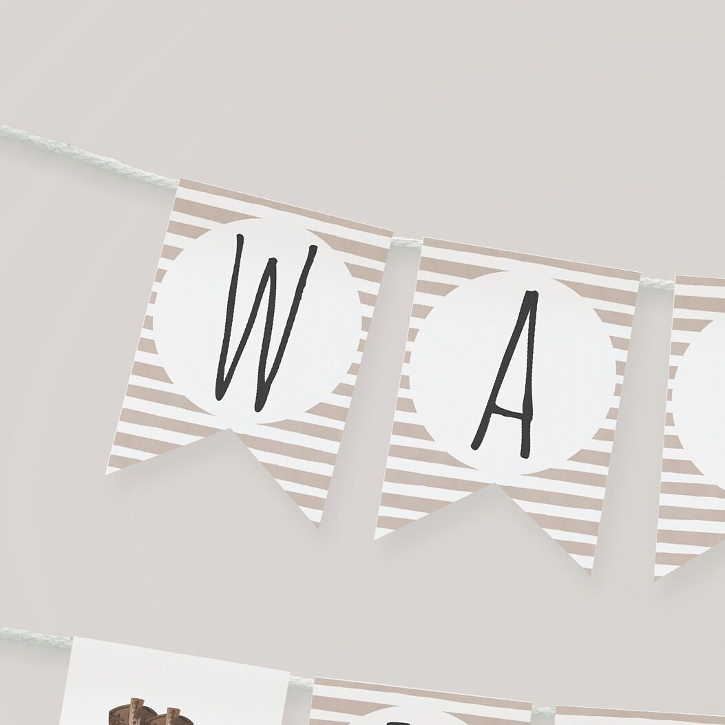 1st Rodeo Birthday Banner Cowboy 1st Birthday Printable - Etsy