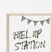 Editable Race Car Sign Template | Fuel up Station Red TWO Fast Birthday ...