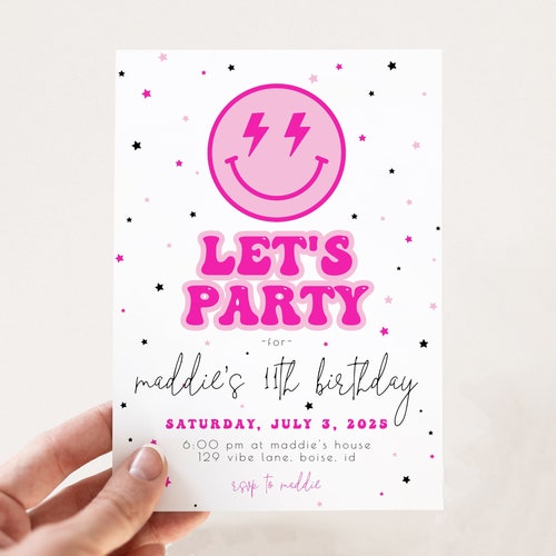 Birthday Invitation - Etsy