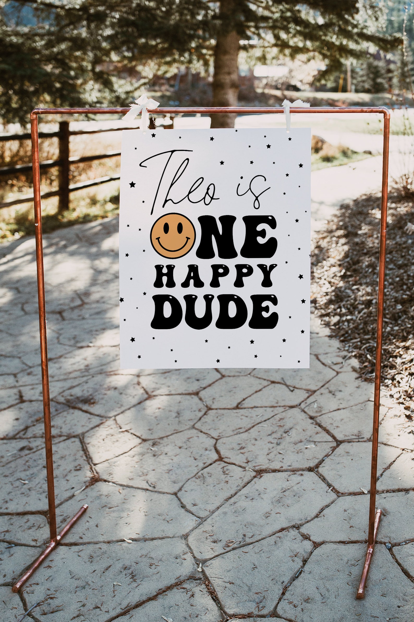 ONE Happy Dude 1st Birthday Bundle Editable Template Set - Etsy