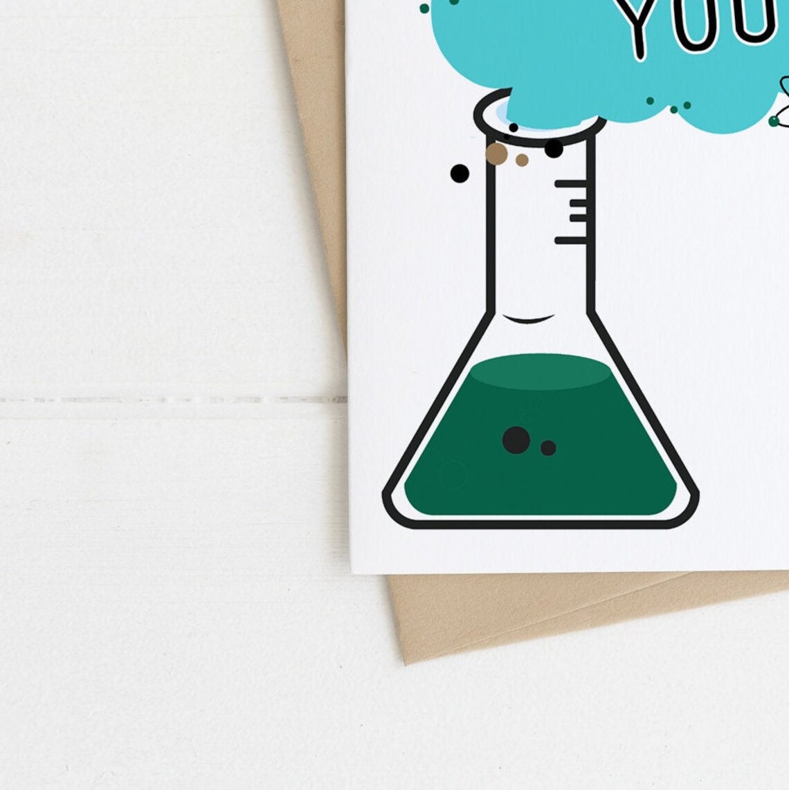 Scientist Thank You Card File Science Experiment Birthday - Etsy
