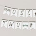 TWO Fast Banner Template Editable Race Car 2nd Birthday - Etsy