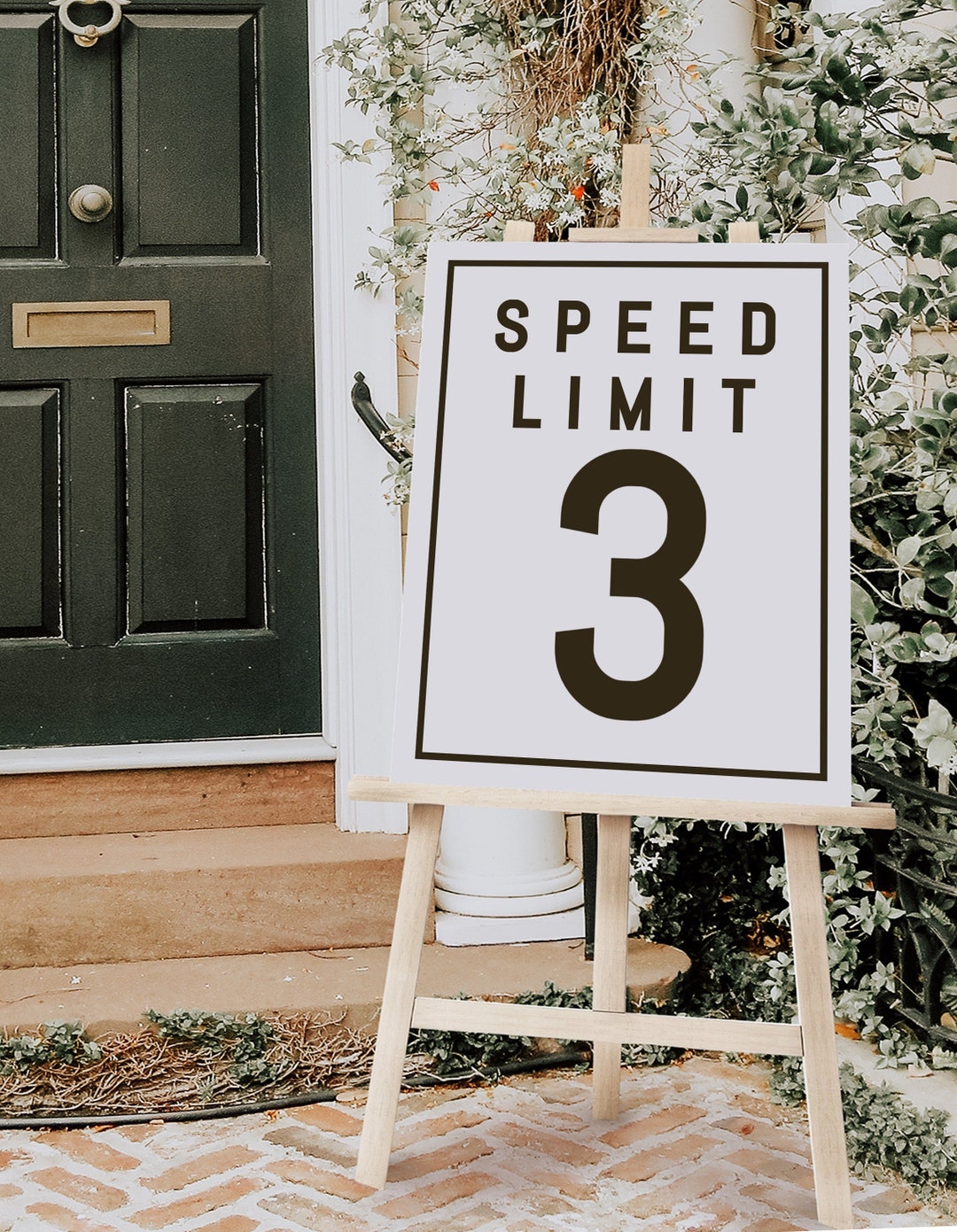 Speed Limit 3 Sign Template | Can't Catch Me I'm Three Race Car ...