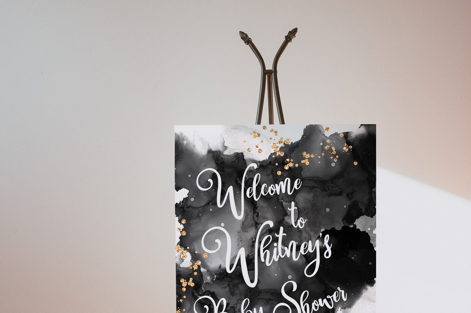 Little Boo Baby Shower Welcome Sign Template Editable A - Etsy