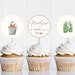 Fishing Cupcake Toppers Template | Editable O-fish-ally Two Printable ...