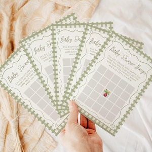 Little Sprout Bingo Game Template | Editable A Little Sprout is on the ...
