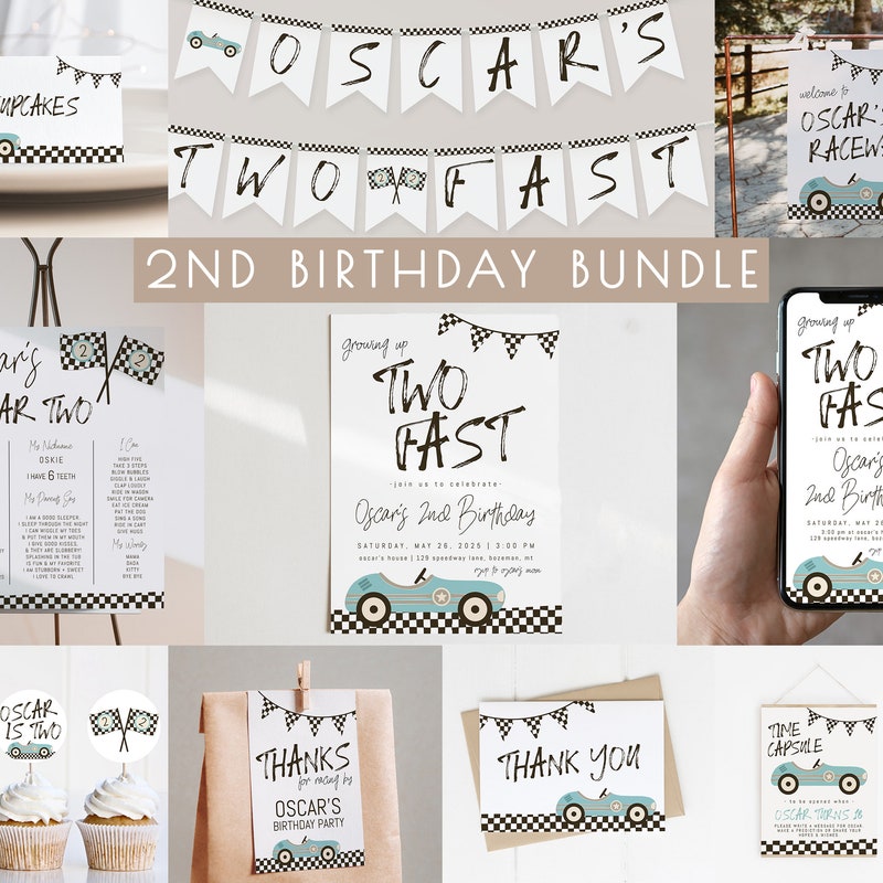 Two Fast Birthday - Etsy