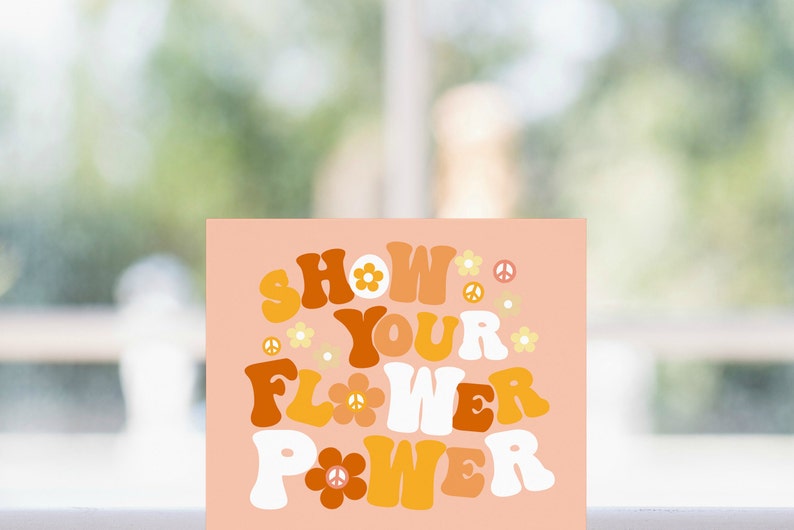 Flower Power Birthday Party Invitation 70s Tie Dye Party - Etsy