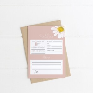 Daisy Baby Shower Bundle Editable Template | Girl Pink Daisy Baby ...