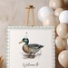 One Lucky Duck Birthday Welcome Sign Template | Editable Green Duck ...