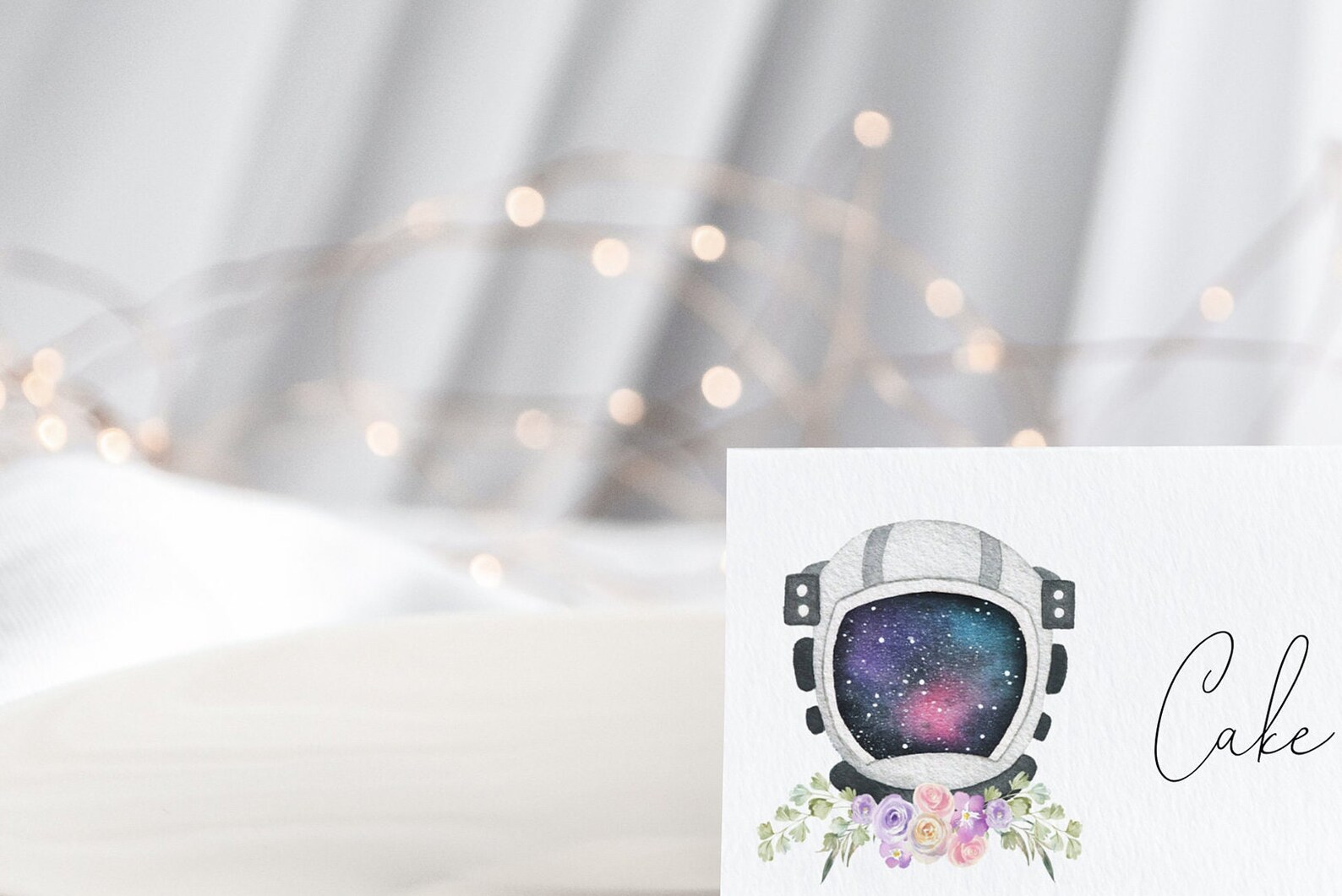 Astronaut Food Tent Template Space 1st Trip Around the Sun - Etsy