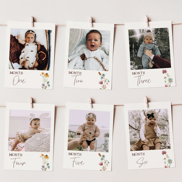 12 Month Banner - Etsy