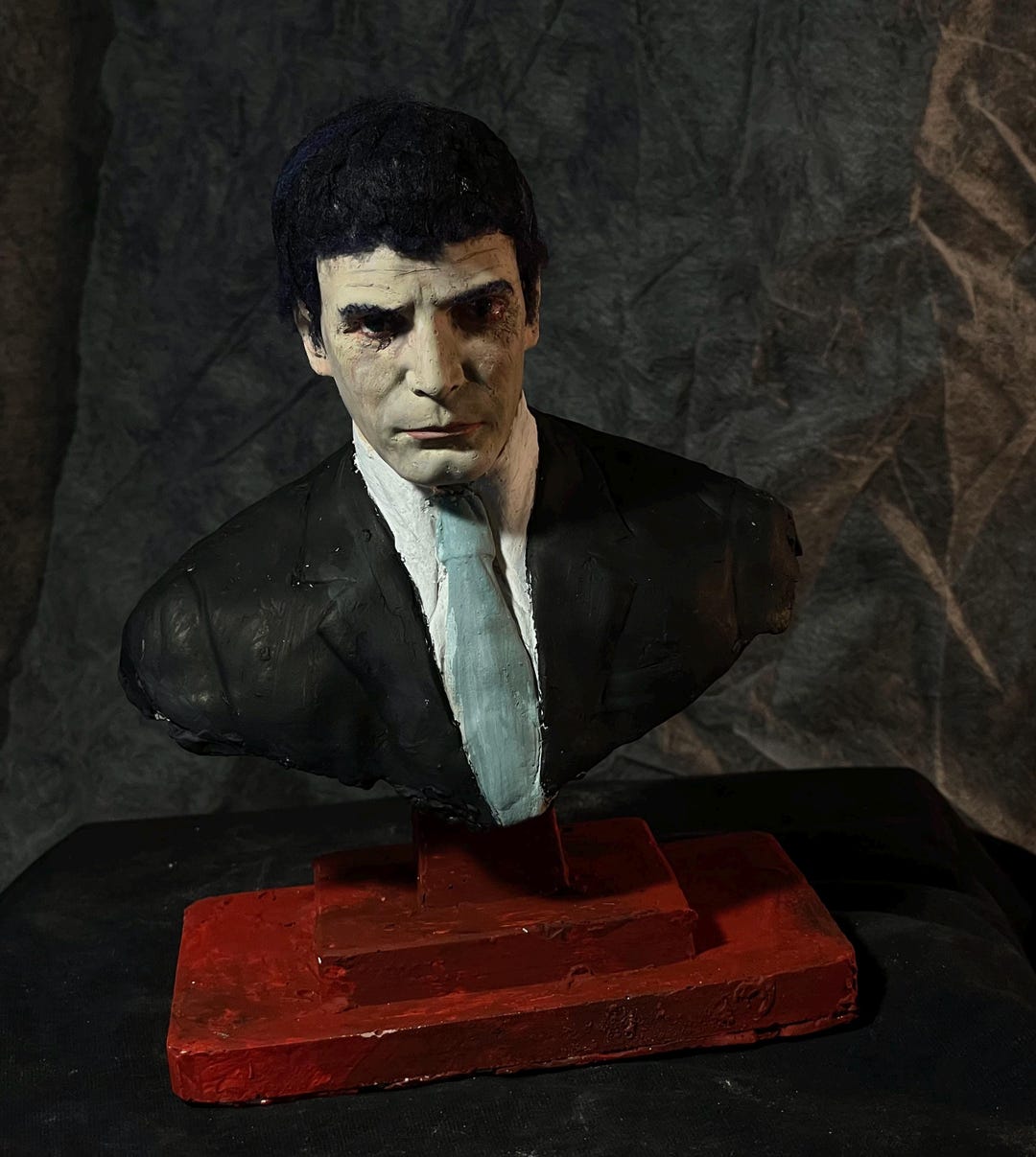 Janos Skorzeny Night Stalker Vampire CUSTOM Portrait Bust Painted - Etsy