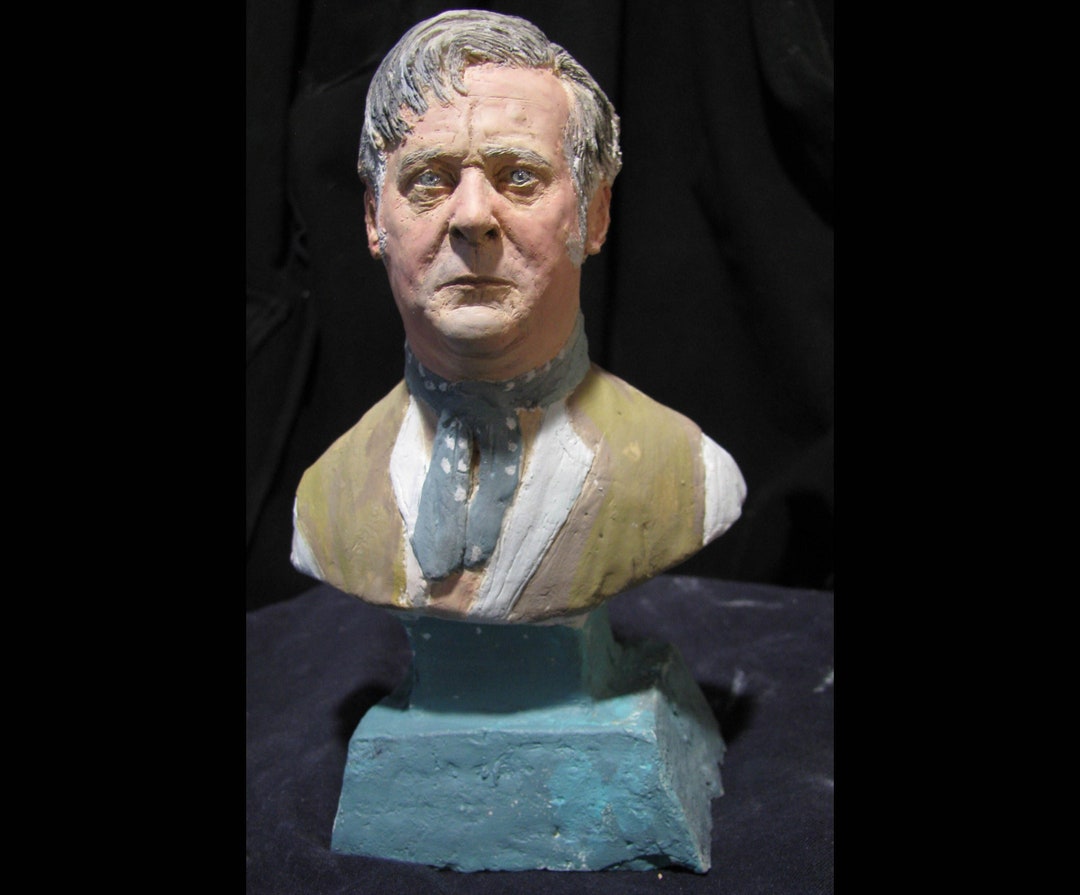 Hammer Michael Ripper Scars of Dracula Portrait Bust Statue Painted - Etsy