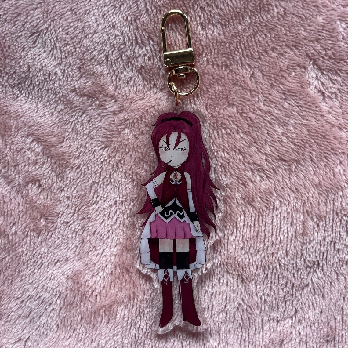 Madoka Magica 3.5 Acrylic Chibi Anime Keychain - Etsy
