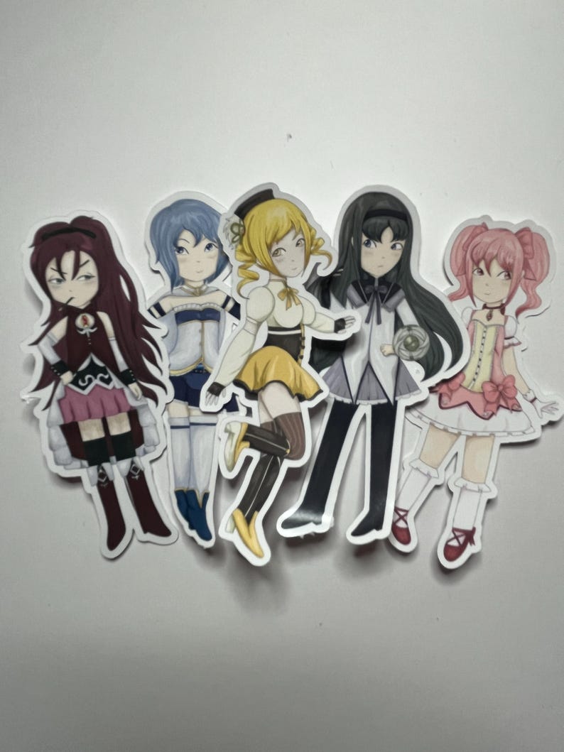 Madoka Magica 3" Chibi Anime Sticker - Etsy