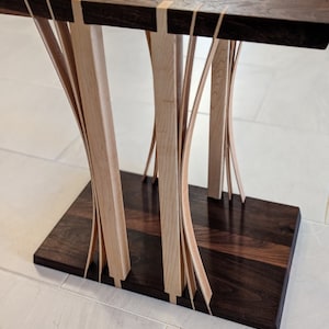 Audio Speaker Stand OR Side Table - Hard Maple and Walnut Wood ...