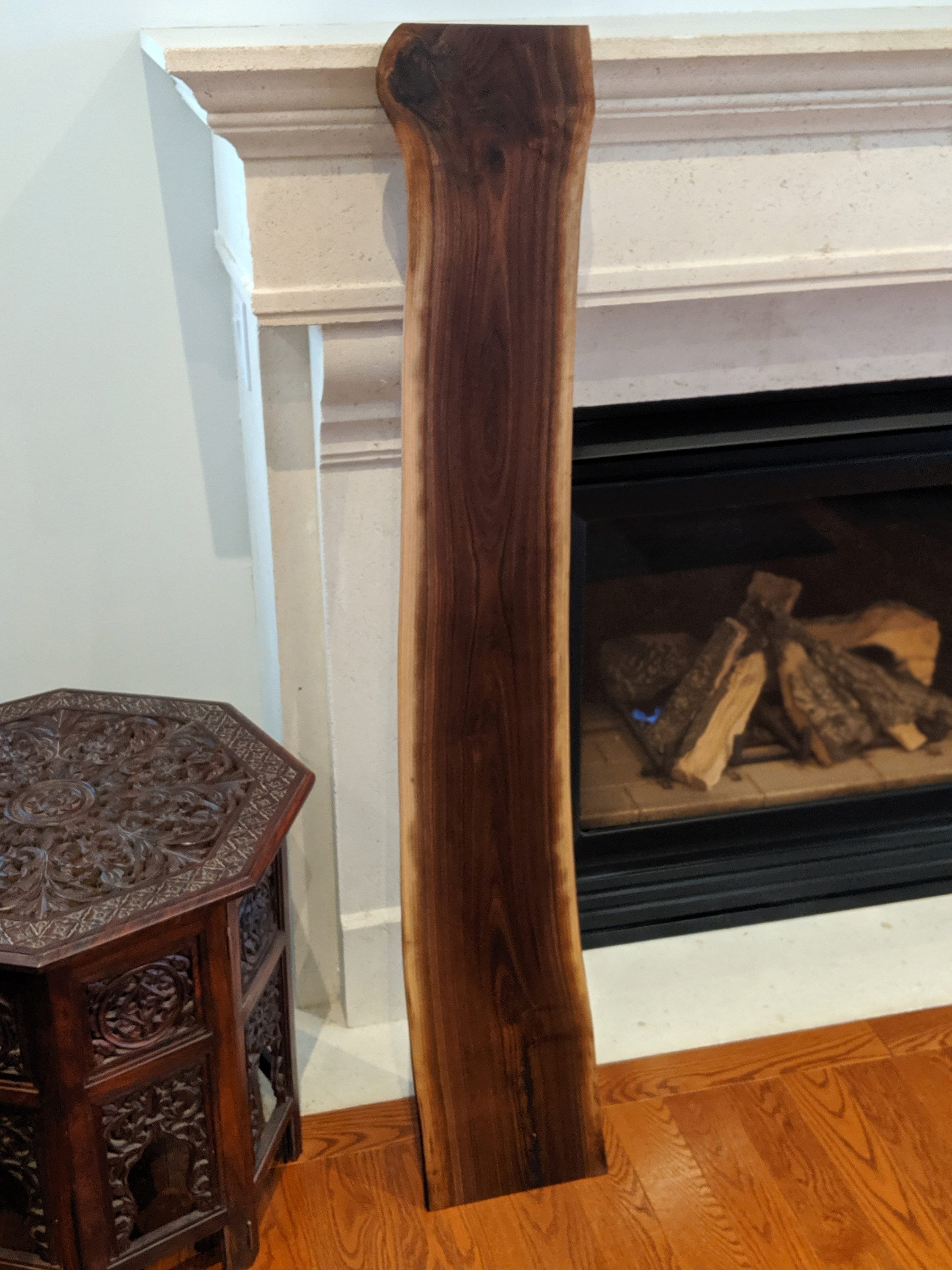 4.5 foot Live Edge WALNUT Charcuterie Board - serving platter - Table ...