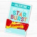 Starburst Valentine Printable Instant Download Kid Candy Valentine - Etsy