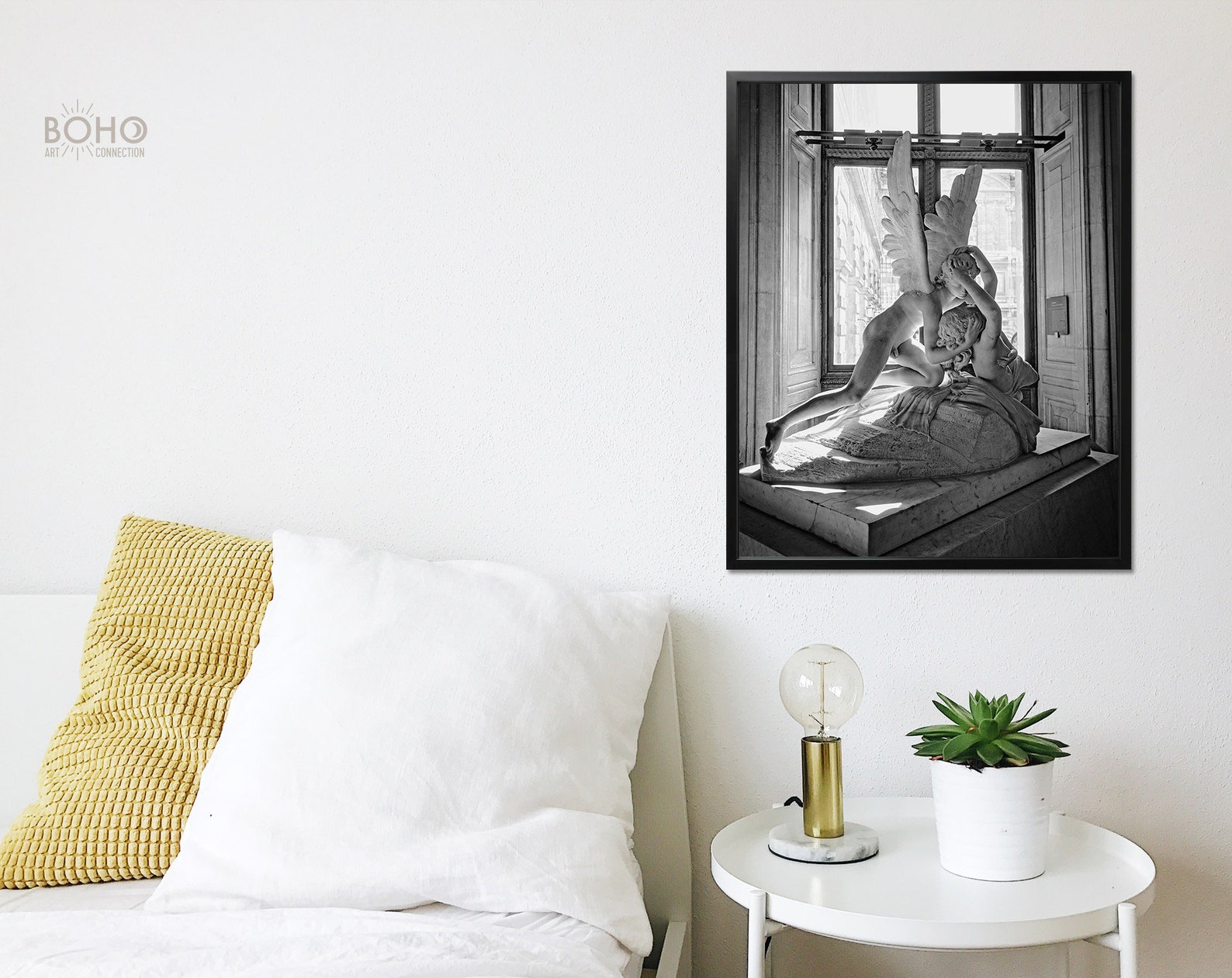 Cupid and Psyche Poster Print // Amore E Psiche Louvre Paris - Etsy