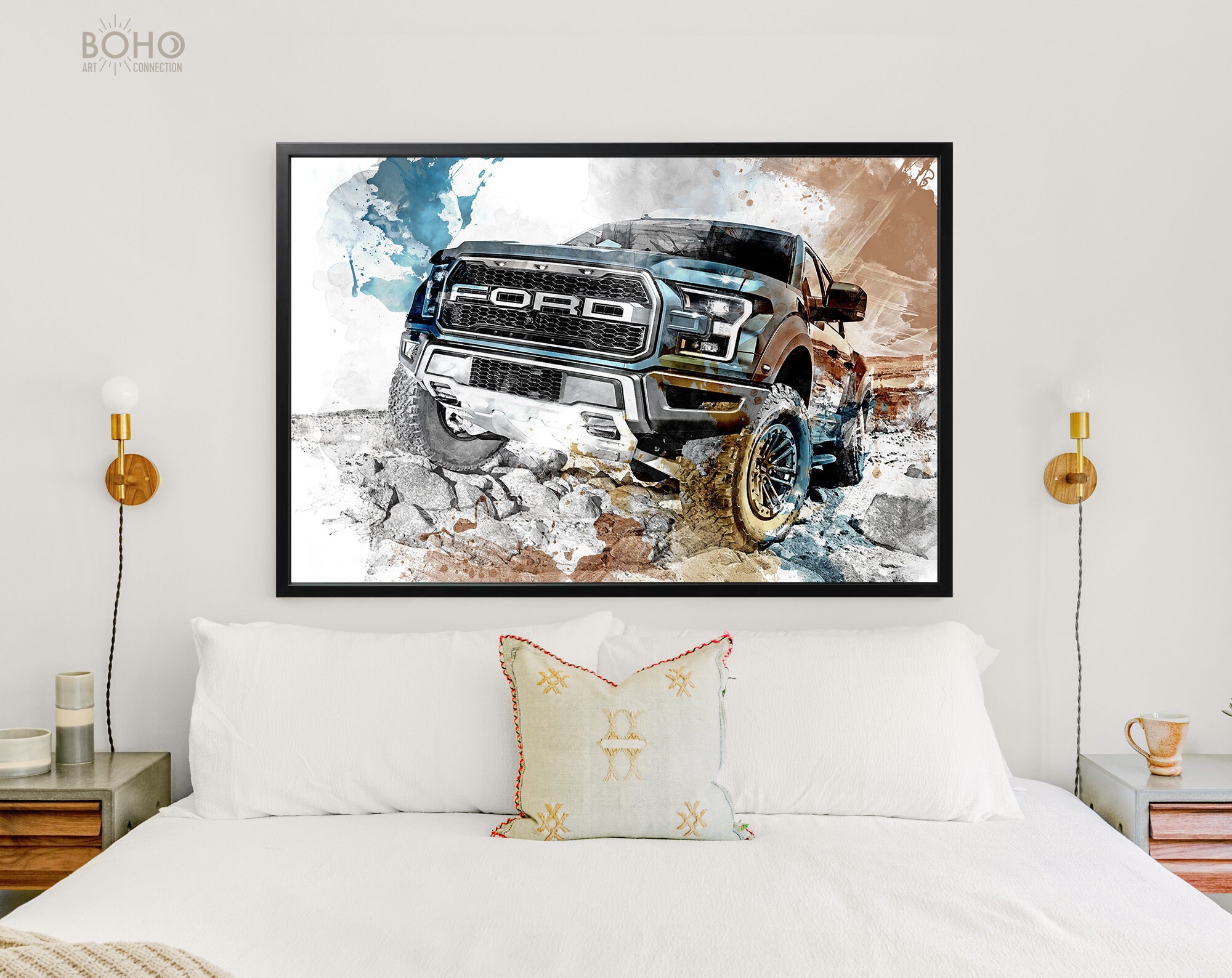 Ford F150 Print // Ford F-150 Raptor // Poster Wall Decor - Etsy