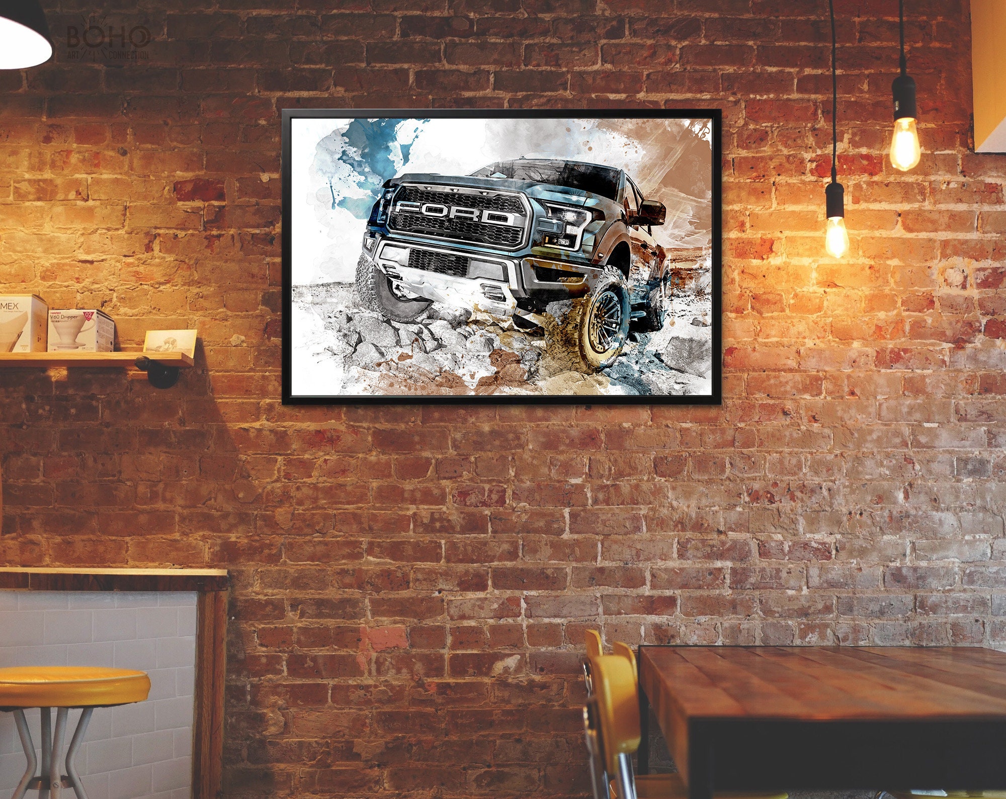 Ford F150 Print // Ford F-150 Raptor // Poster Wall Decor - Etsy