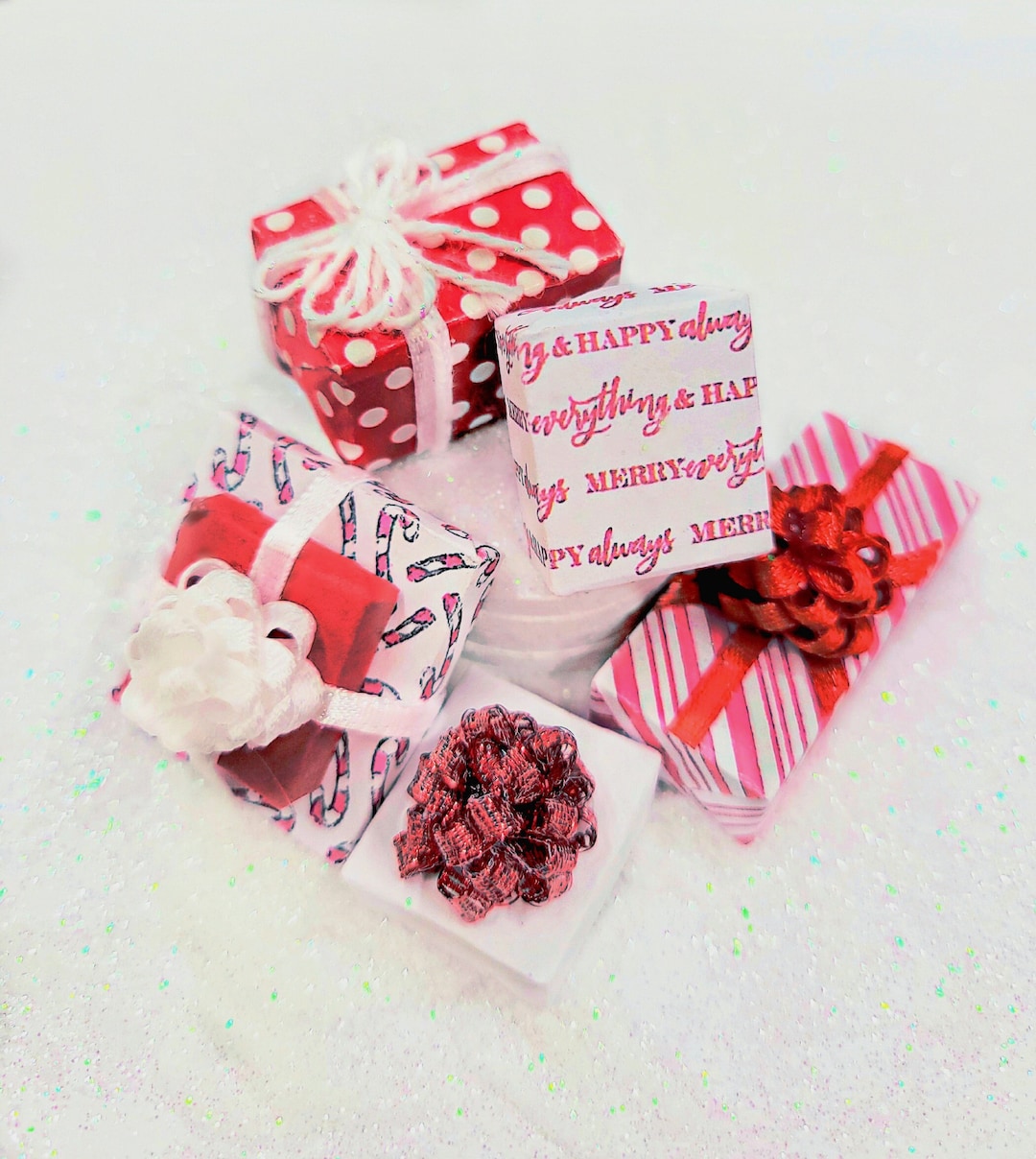 Miniature Christmas Presents for Dollhouses in 1:12 Scale - Etsy