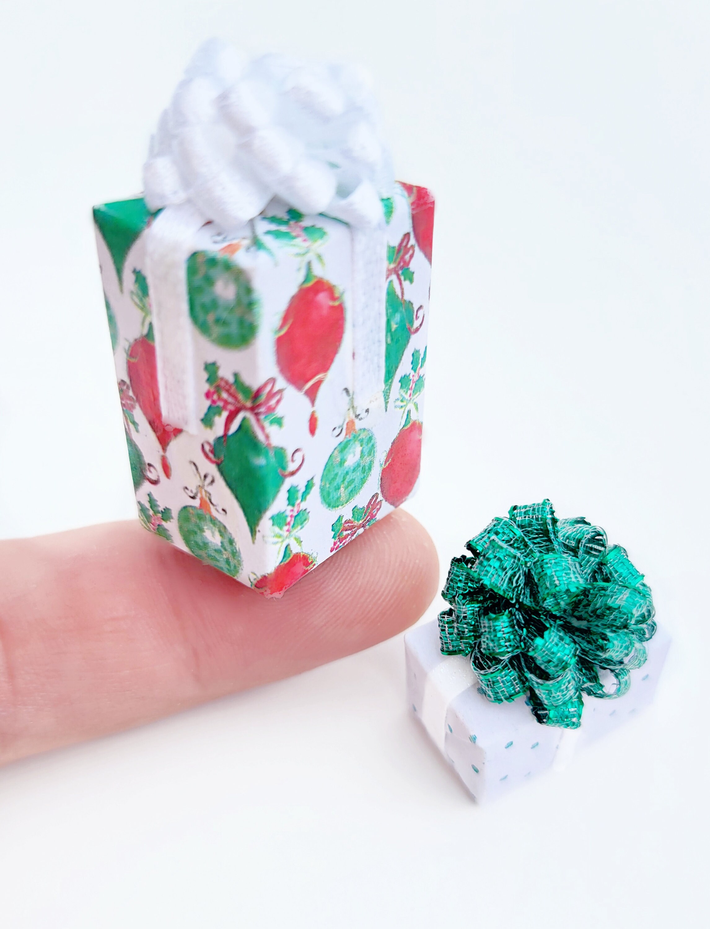Miniature Christmas Presents for Dollhouses in 1:12 Scale - Etsy