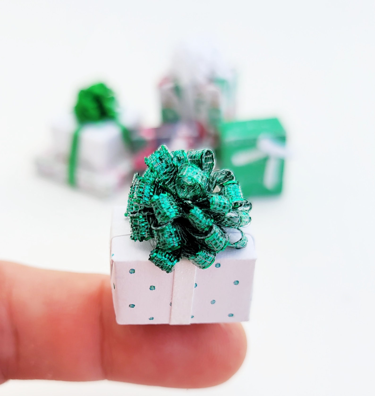 Miniature Christmas Presents for Dollhouses in 1:12 Scale - Etsy