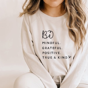 Be Mindful Svg, Positive Quote Svg, Kind Quote Svg, Inspirational Svg ...