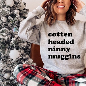 Cotten Headed Ninny Muggins Svg, Elf Movie Svg, Funny Christmas Svg ...