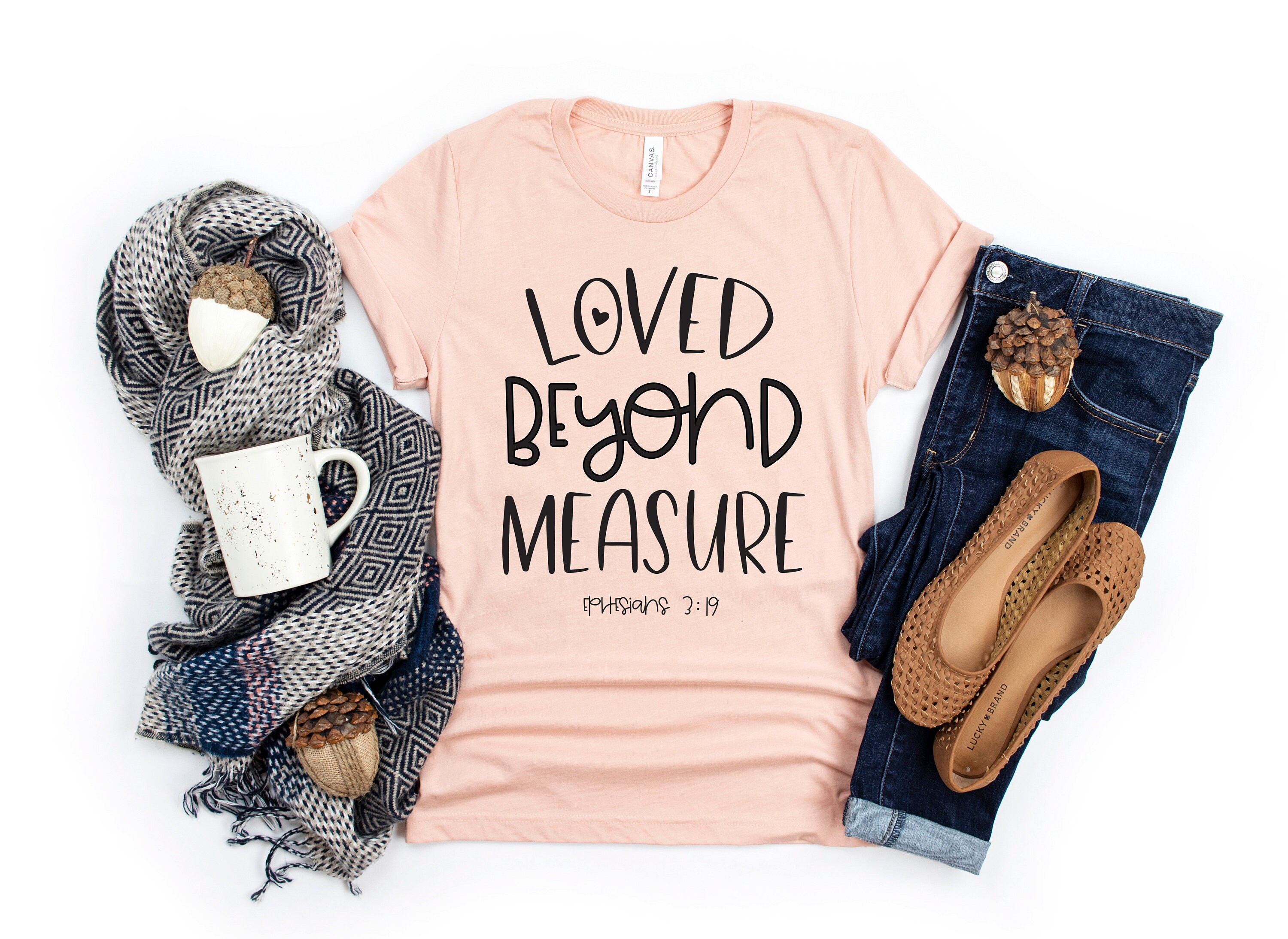 Loved Beyond Measure Svg, Ephesians 3:19, Christian Svg, Love SVG, Mom ...