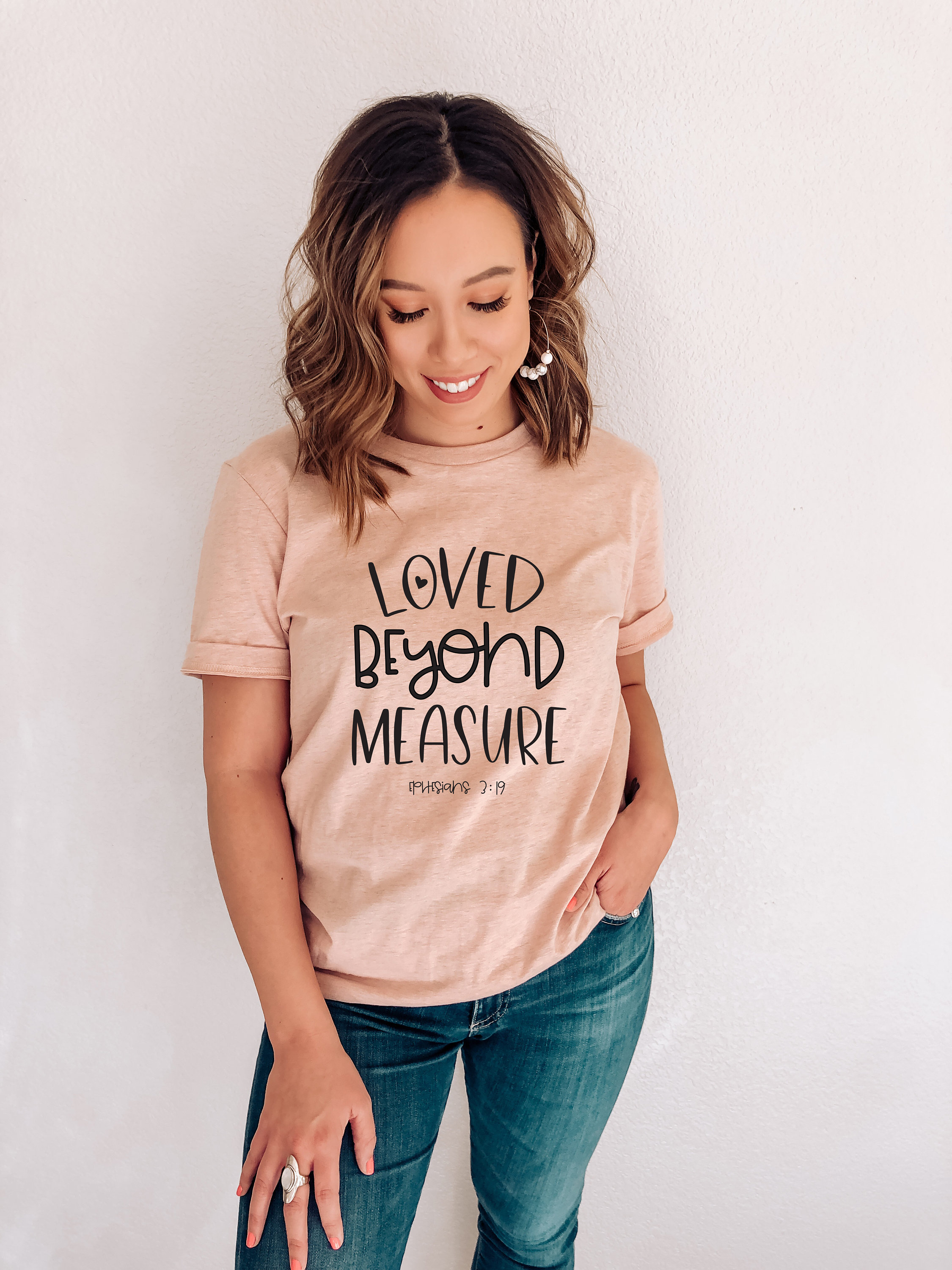 Loved Beyond Measure Svg Ephesians 3:19 Christian Svg Love - Etsy