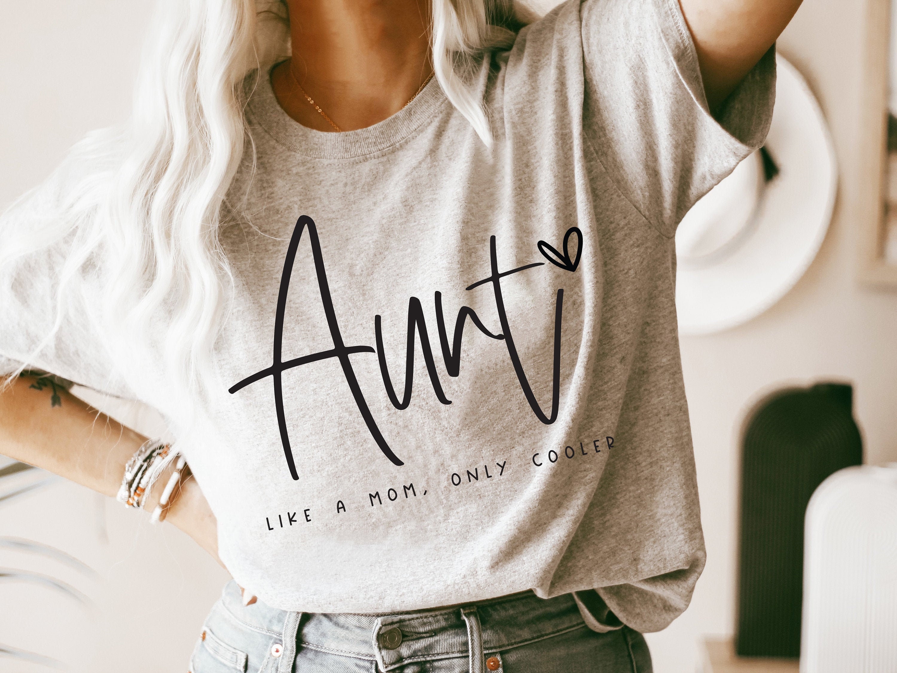 Aunt Svg Like a Mom Only Cooler BAE SVG Auntie Svg - Etsy