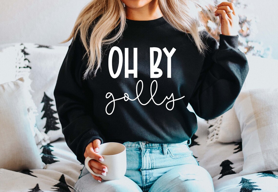 Oh by Golly Svg Funny Christmas Svg Merry Mama Have a Holly - Etsy