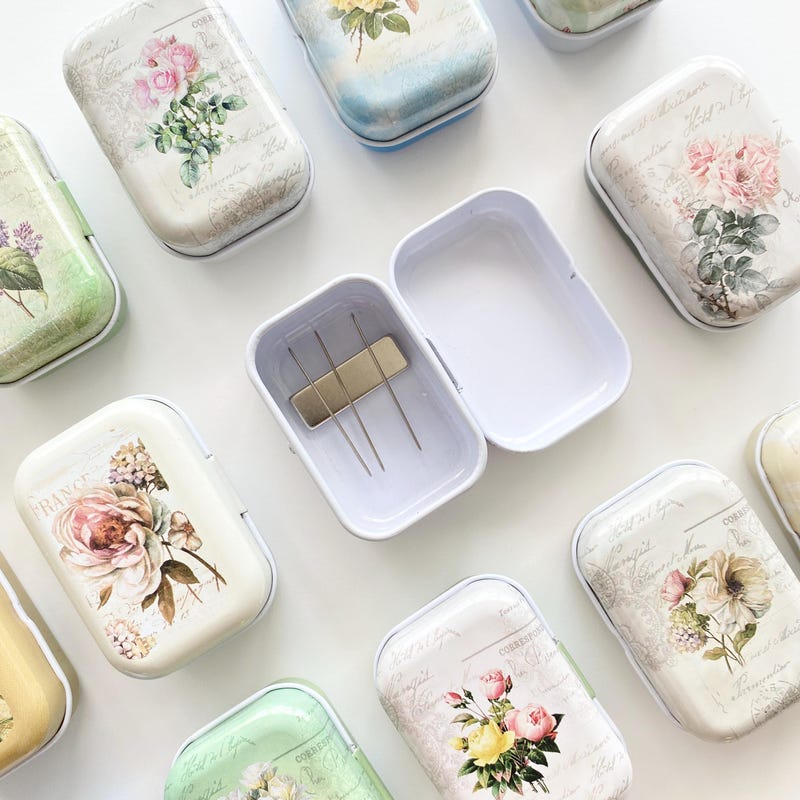 Needle Magnetic Tins - Etsy