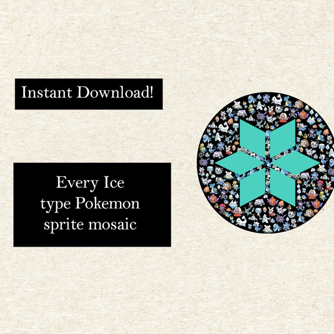 Pokemon Ice Type Symbol