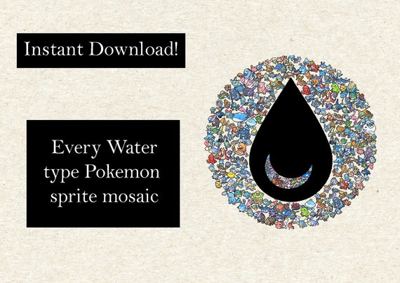 Pokemon Water Symbol