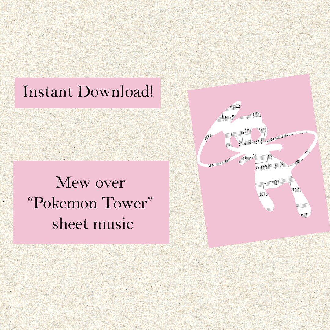 Pokemon: Pokemon Tower Graphic - Etsy