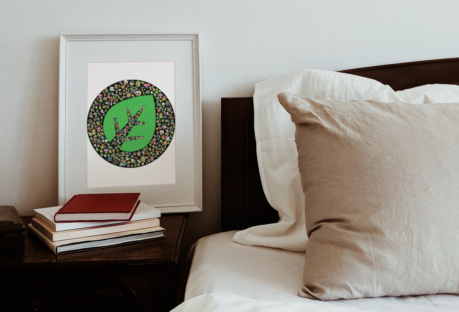 Pokemon Grass Type Symbol Mosaic (green) - Etsy