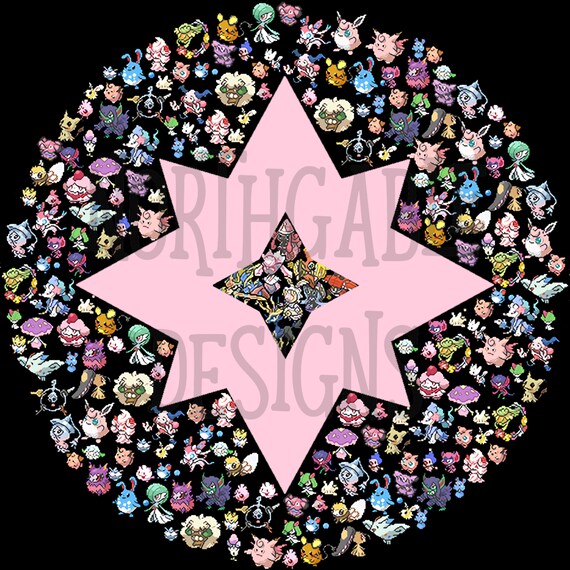 Pokemon Fairy Type Symbol