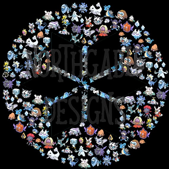 Pokemon Ice Type Symbol